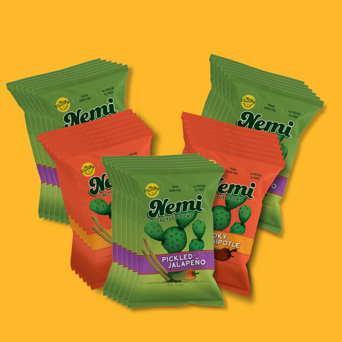 Spicy Pack (1-month supply) – Nemi Snacks