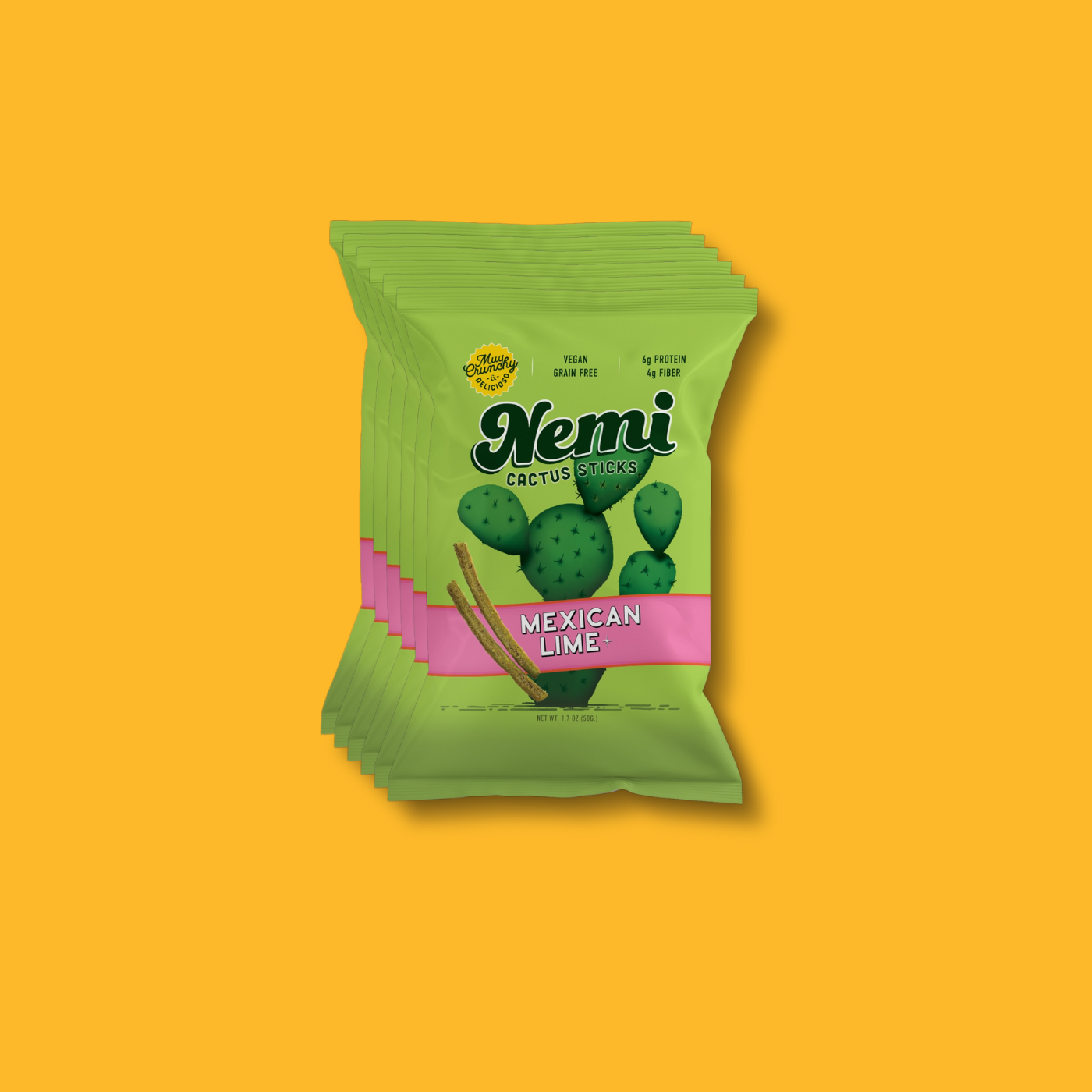 Mexican Lime (6-pack) – Nemi Snacks