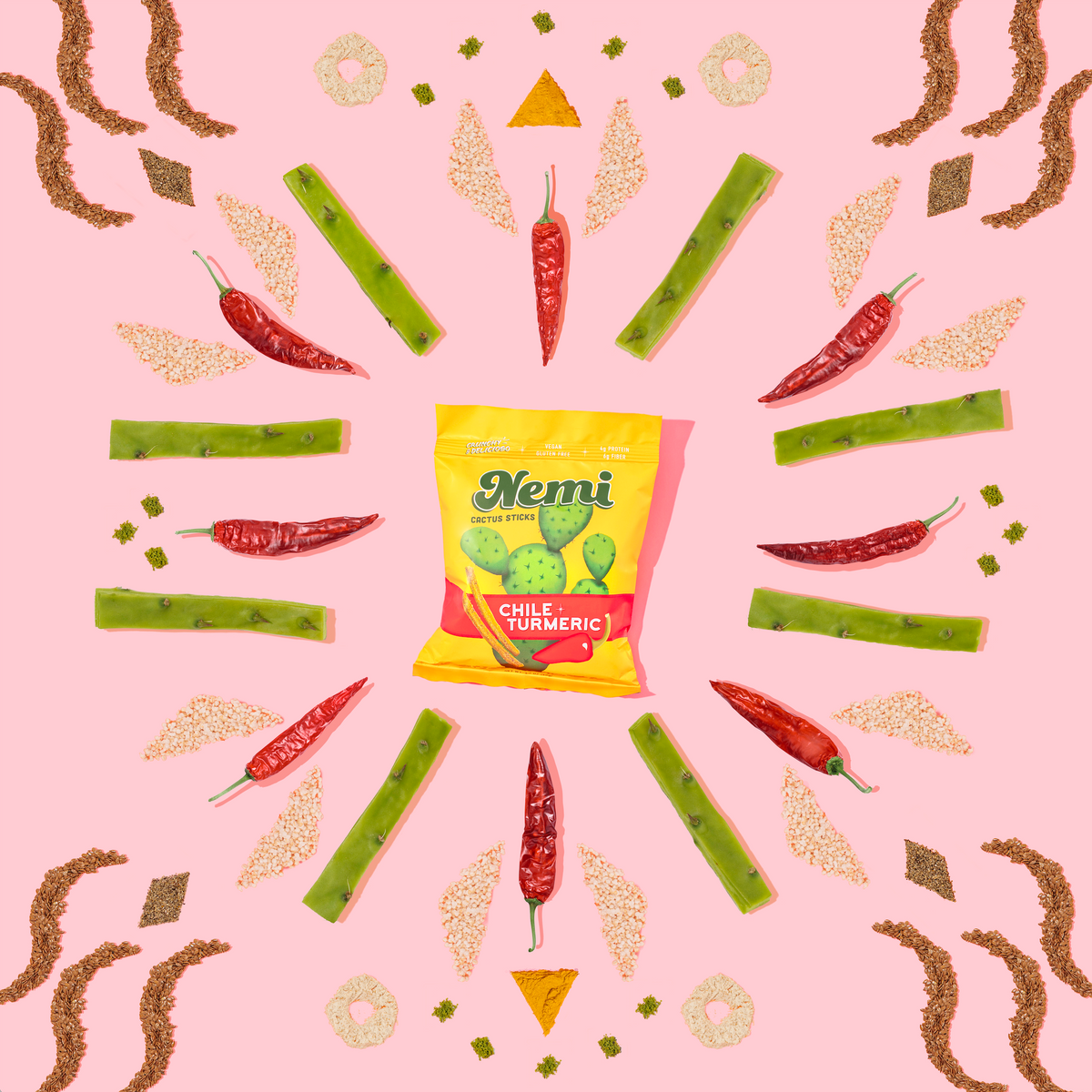 Chile Turmeric (6-pack) – Nemi Snacks